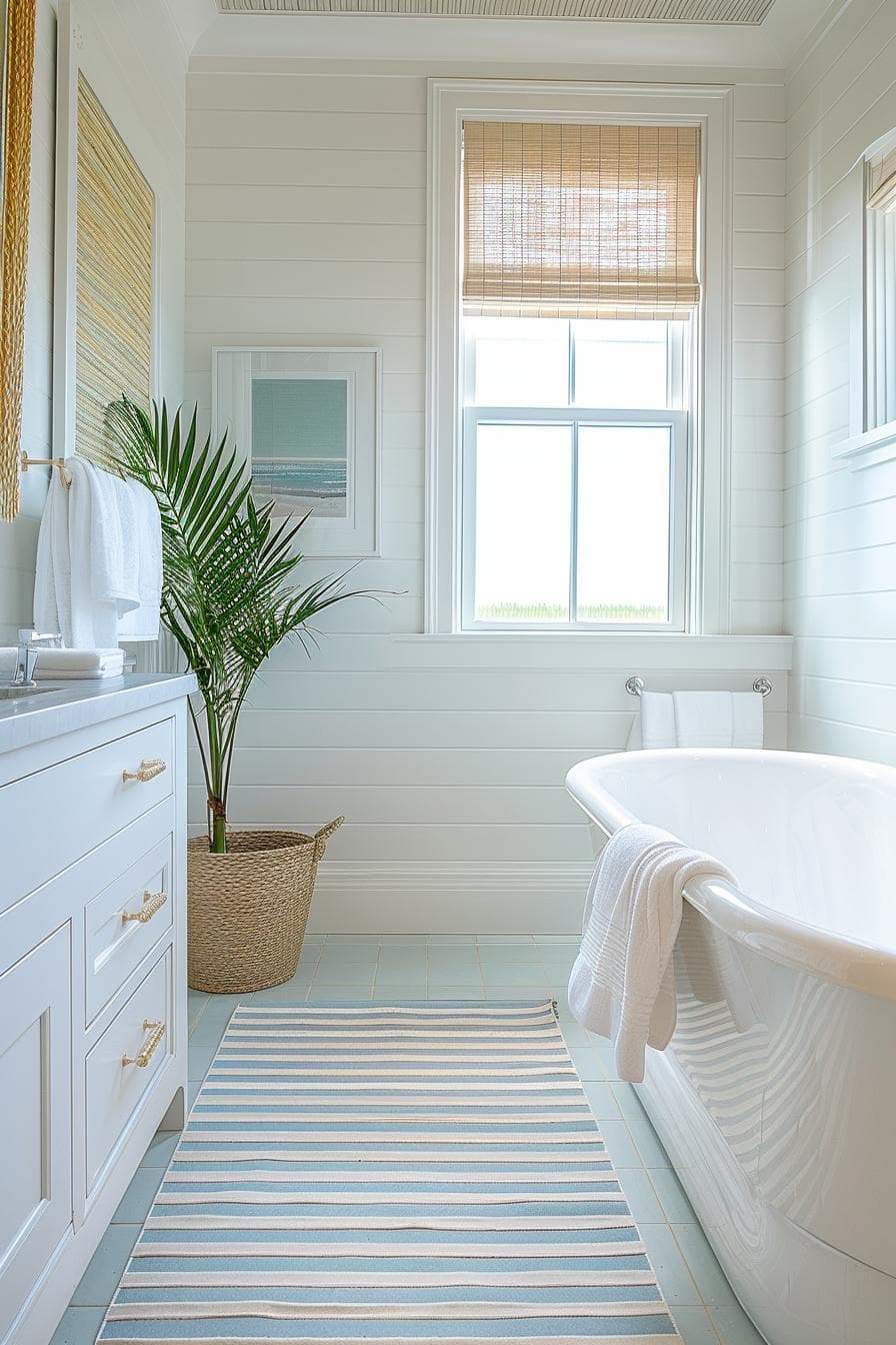 40 Coastal Bathroom Ideas: Transform Your Space into a Seaside Oasis