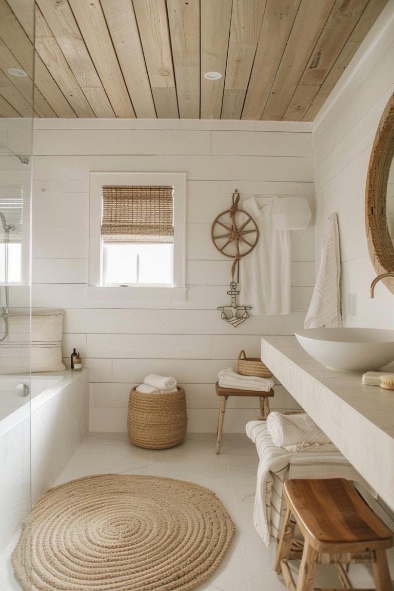 40 Coastal Bathroom Ideas: Transform Your Space into a Seaside Oasis