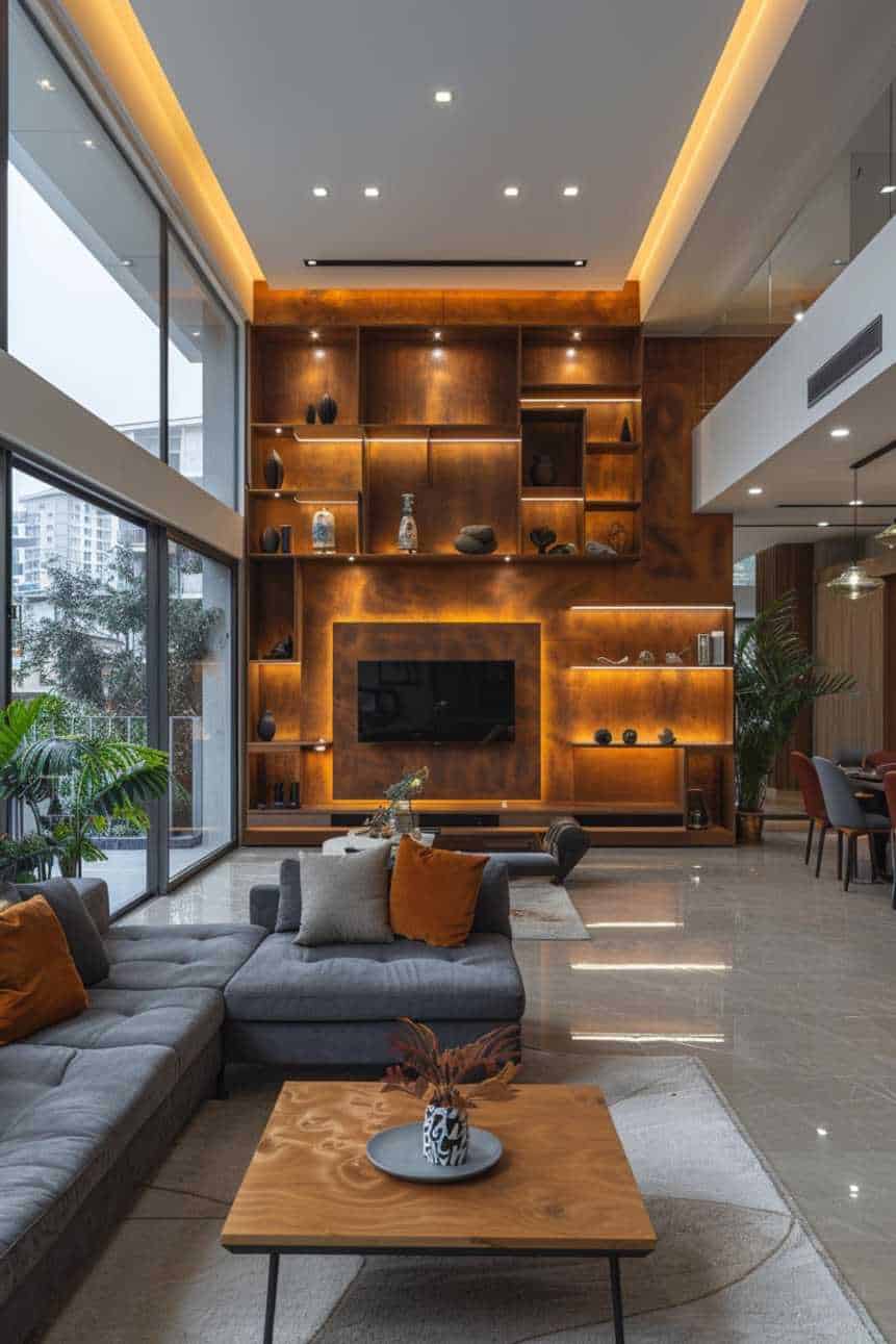 40 Decor Ideas for Large Walls: Maximizing Your Space with Style