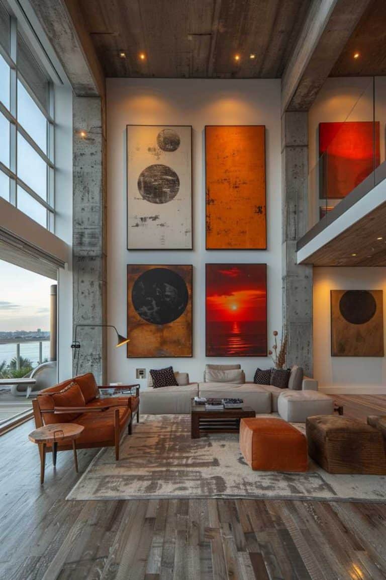 40 Decor Ideas for Large Walls: Maximizing Your Space with Style