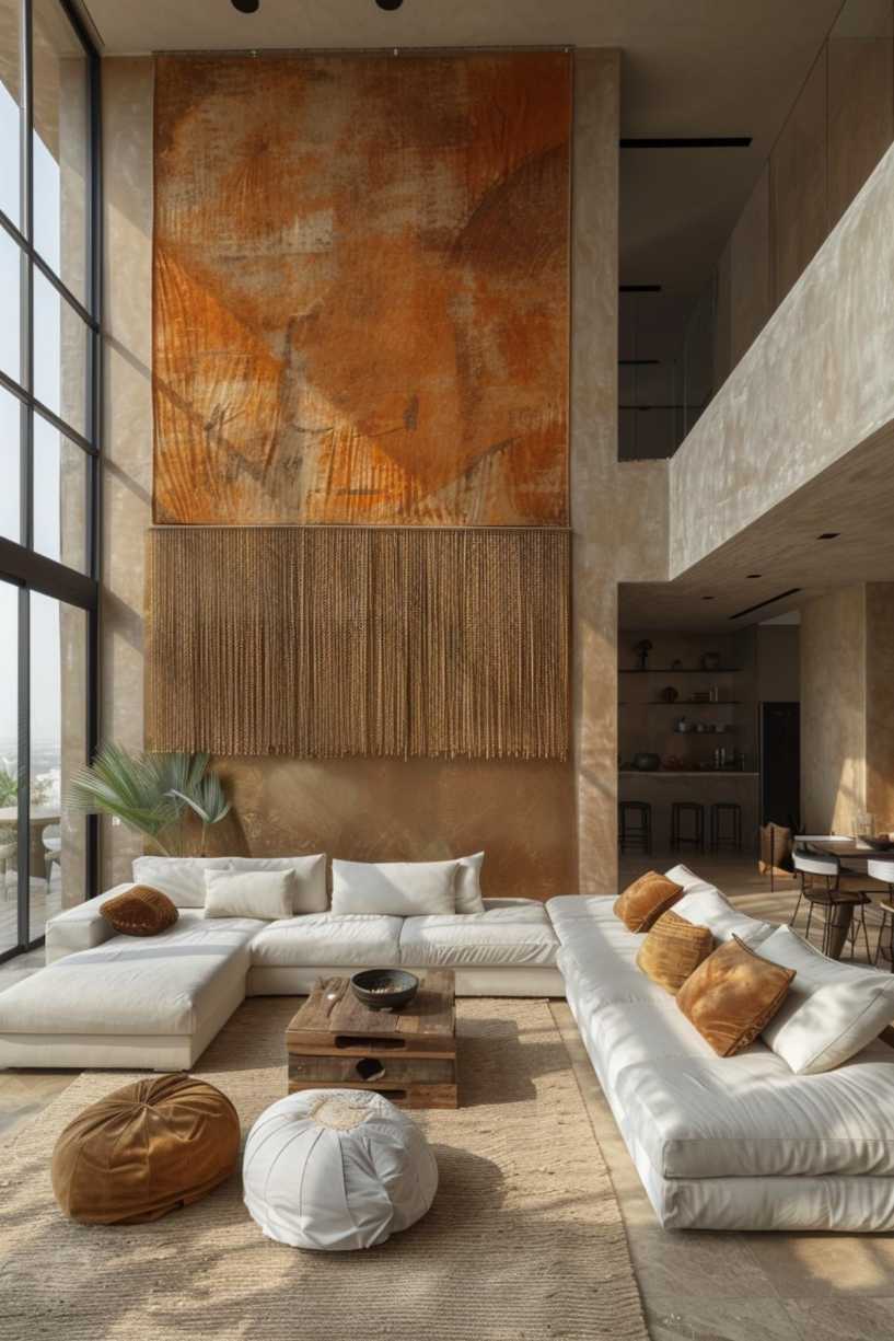 40 Decor Ideas for Large Walls: Maximizing Your Space with Style