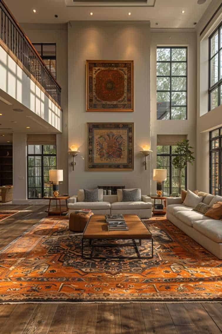 40 Decor Ideas for Large Walls: Maximizing Your Space with Style