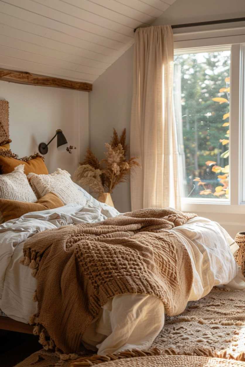 47 Fall Bedroom Ideas: Get Cozy Comfort for Autumn