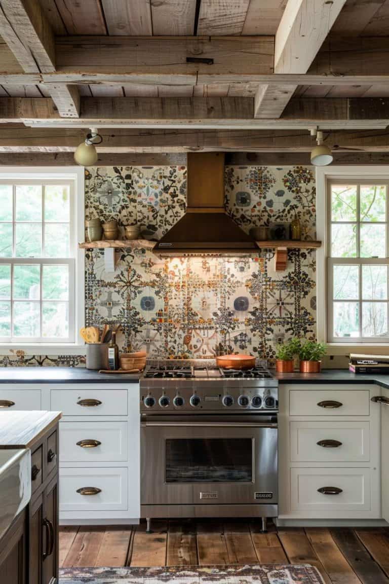 50 Farmhouse Kitchen Backsplash Ideas for Rustic Charm