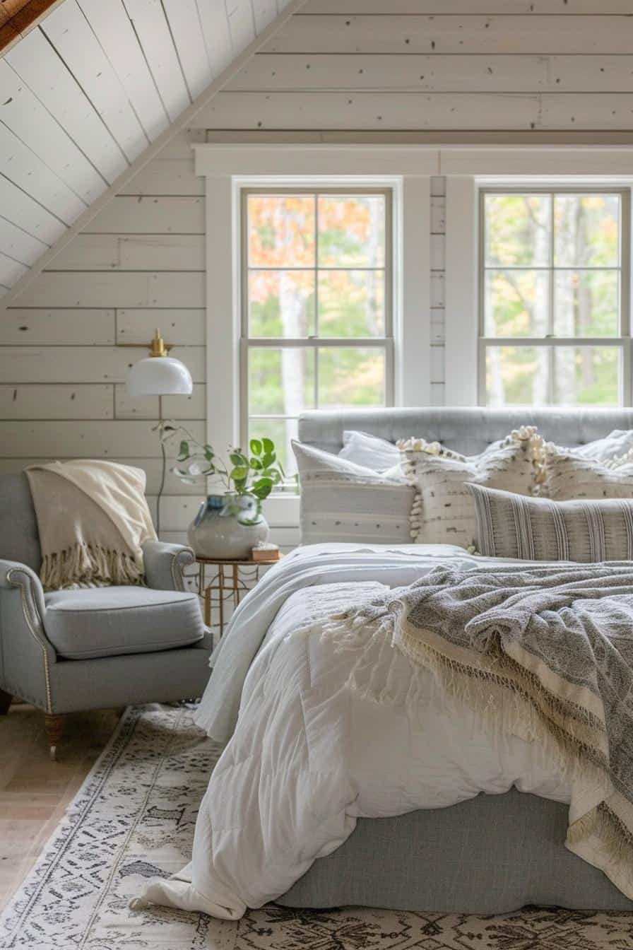 35 Gray Farmhouse Bedroom Ideas for Your Cozy Retreat