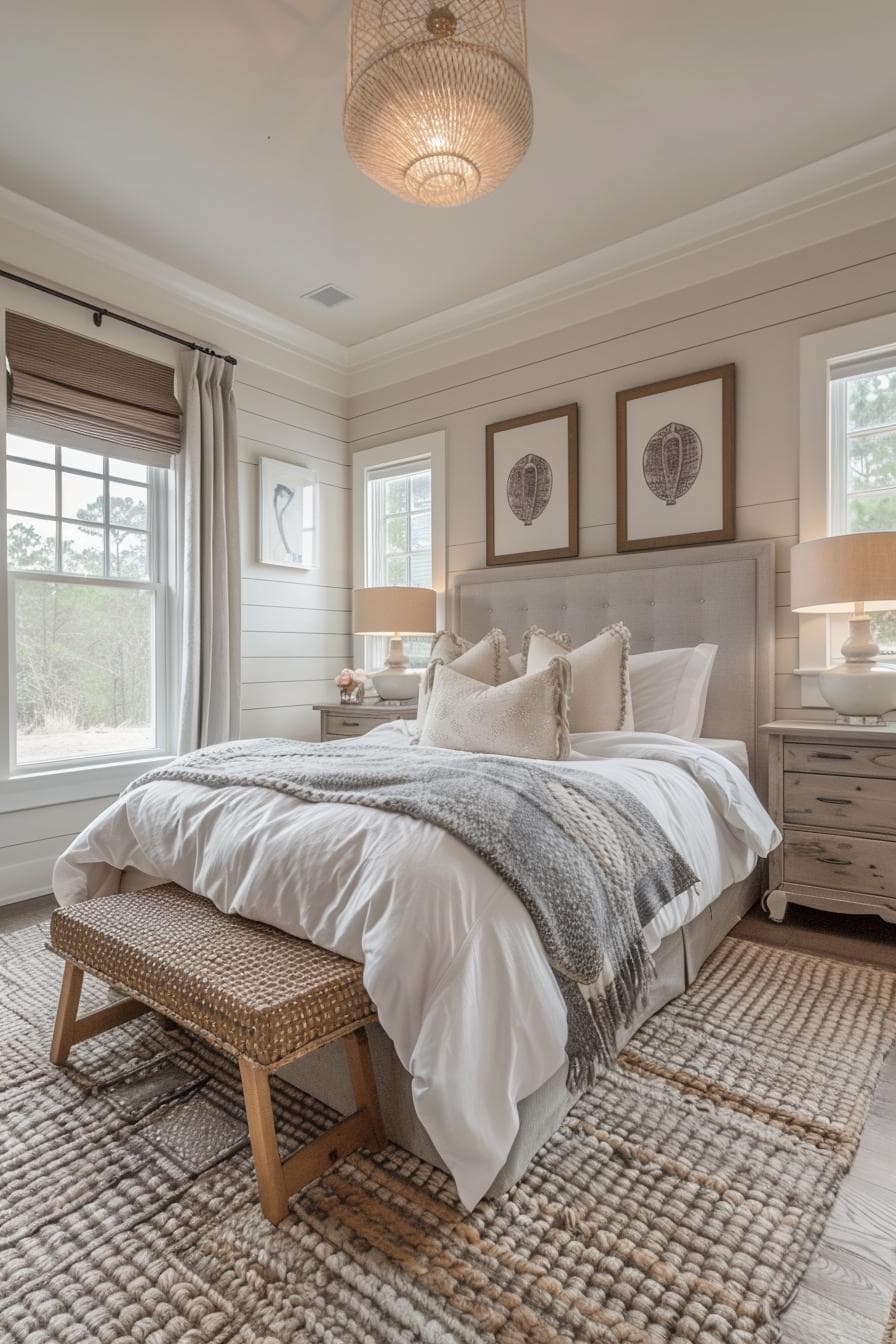 35 Gray Farmhouse Bedroom Ideas for Your Cozy Retreat