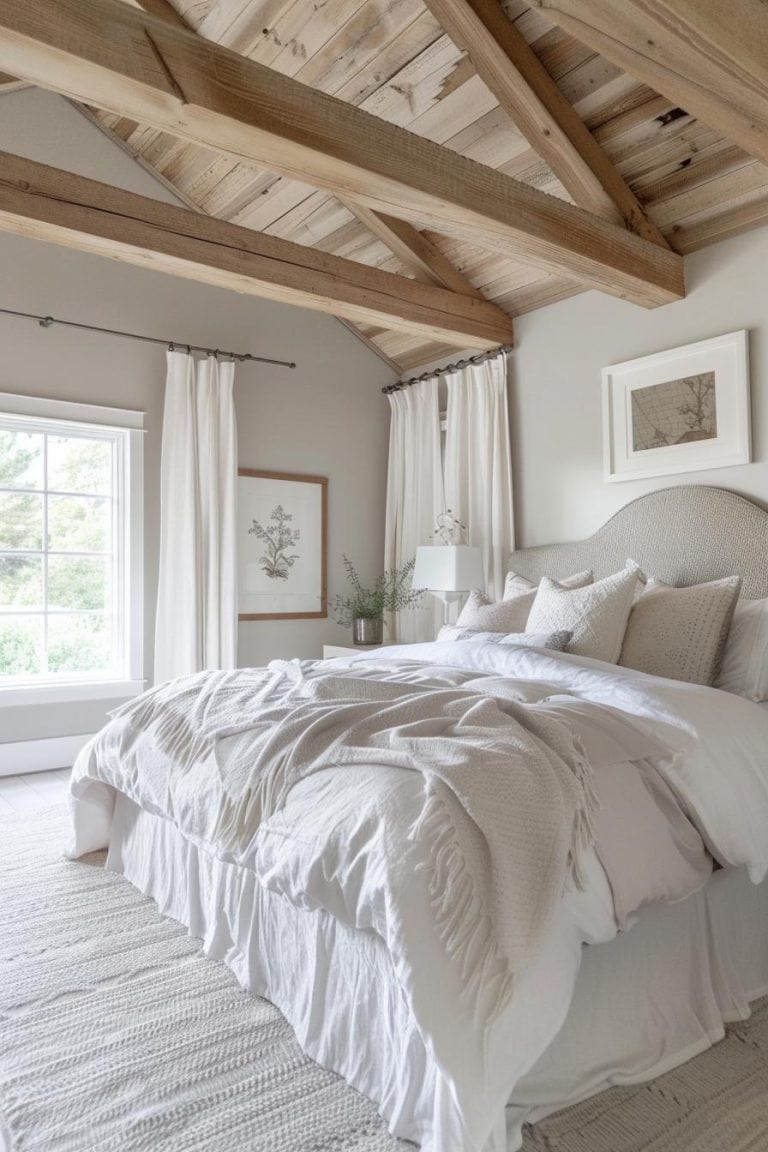 35 Gray Farmhouse Bedroom Ideas for Your Cozy Retreat