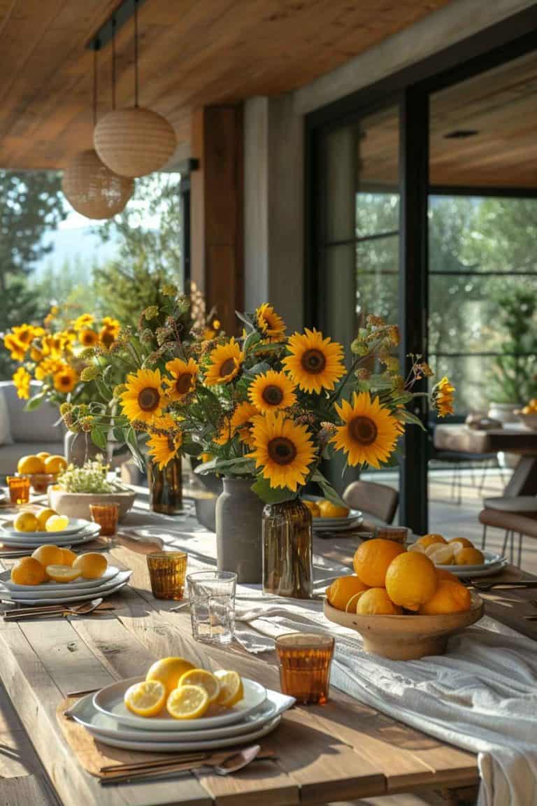 40 Outdoor Table Decor Ideas for Every Season 40 Outdoor Table Decor ...