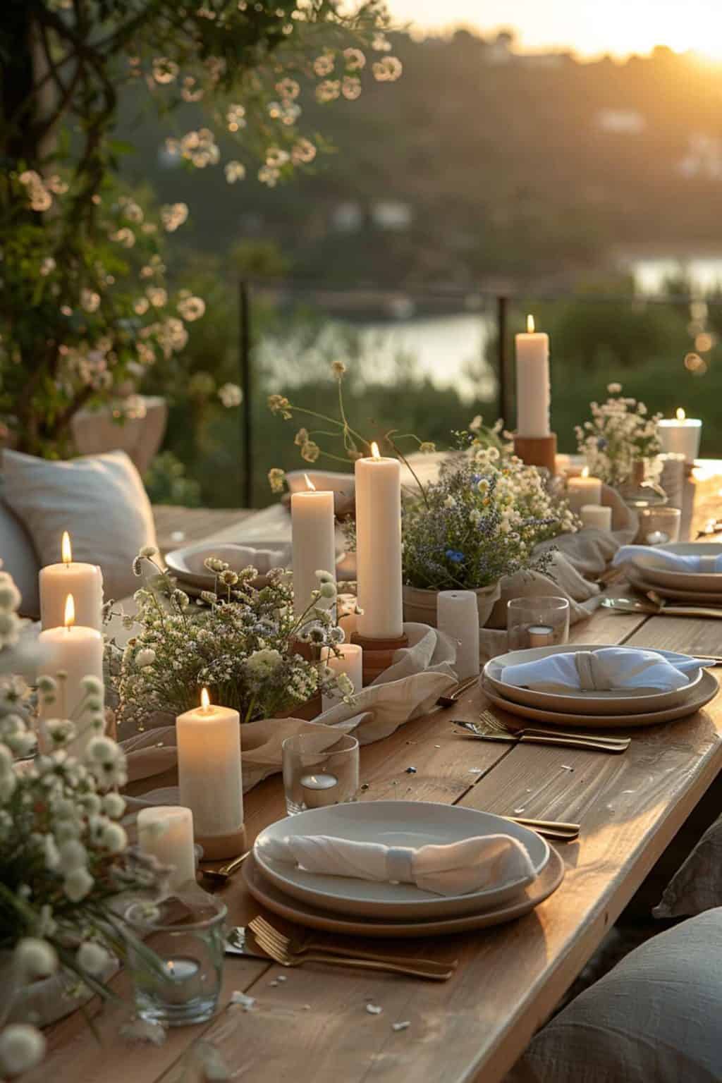 40 Outdoor Table Decor Ideas for Every Season 40 Outdoor Table Decor ...