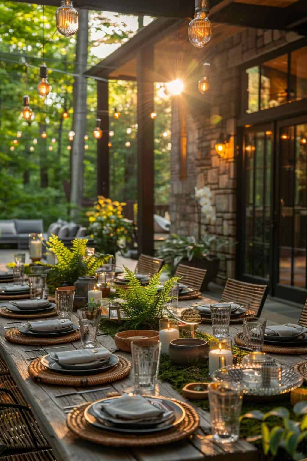 40 Outdoor Table Decor Ideas for Every Season 40 Outdoor Table Decor ...