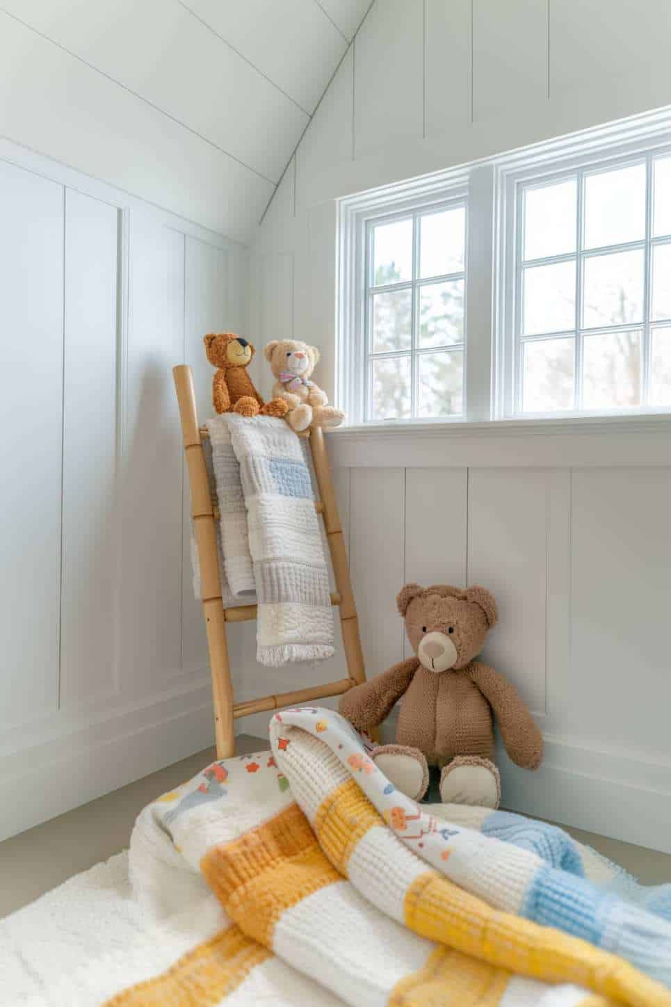 30 Blanket Ladder Ideas: A Chic Way To Display Textiles