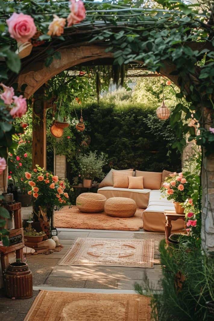 40 Boho Garden Ideas To Create Your Own Bohemian Paradise