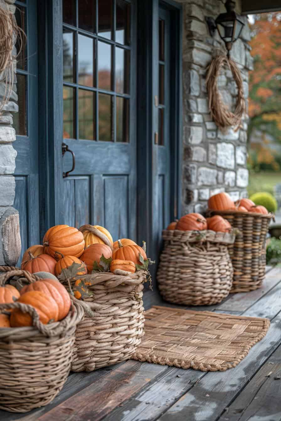45 Fall Porch Decor Ideas To Liven Up Your Home Entrance