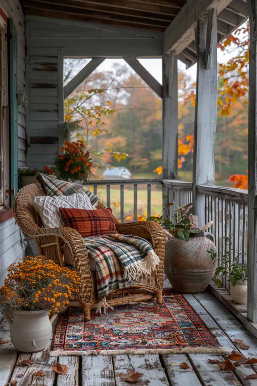 45 Fall Porch Decor Ideas To Liven Up Your Home Entrance