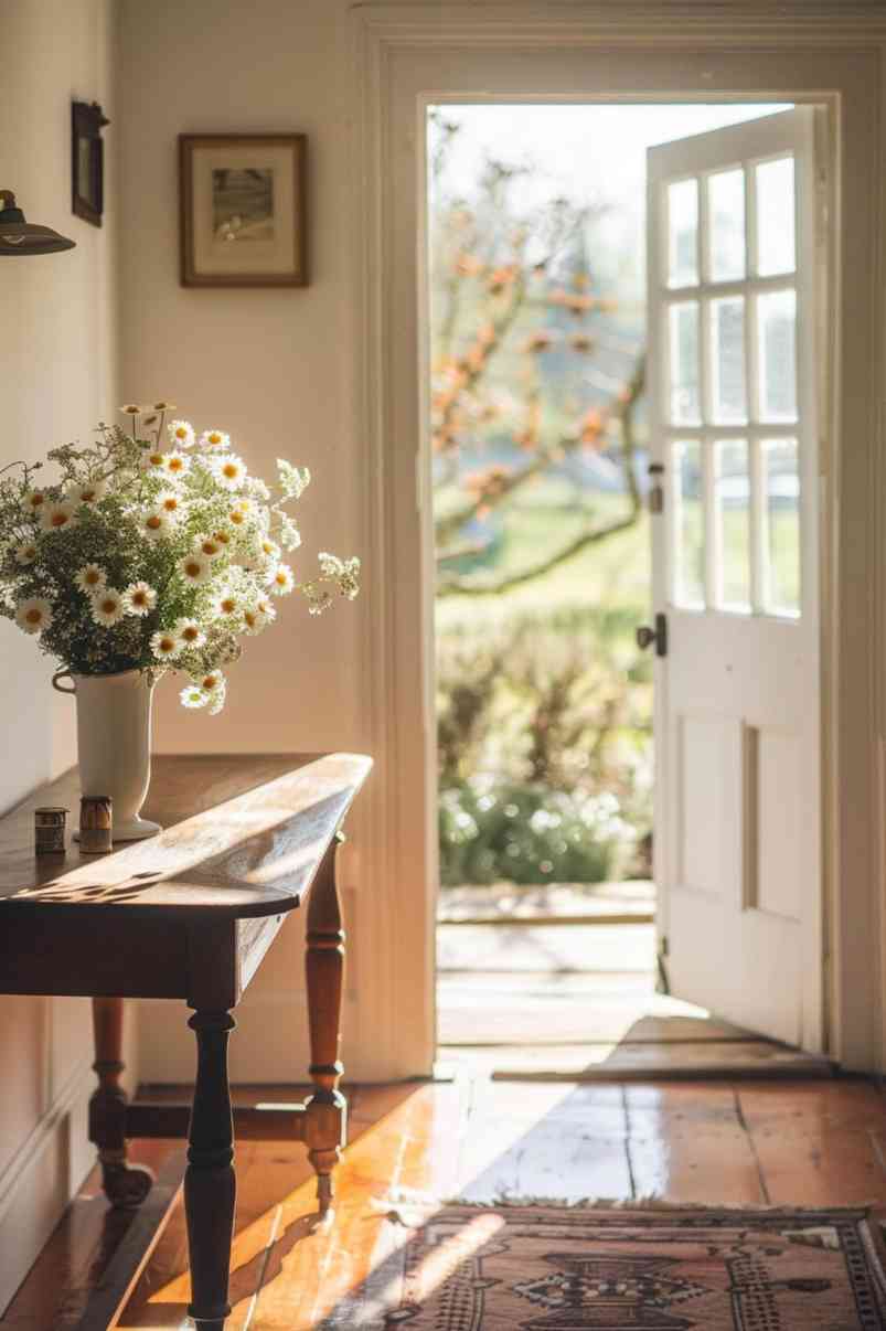 40 Farmhouse Entry Table Decor Ideas for a Warm Welcome