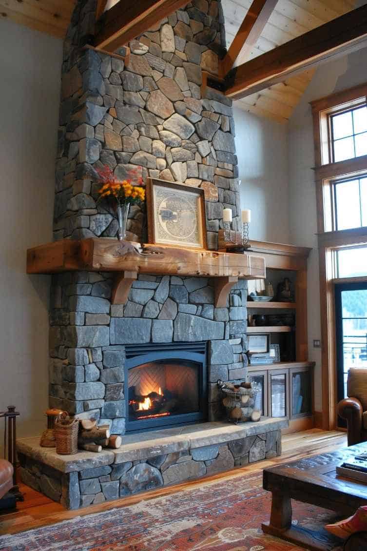 40 Farmhouse Fireplace Ideas for a Charming Home Hearth