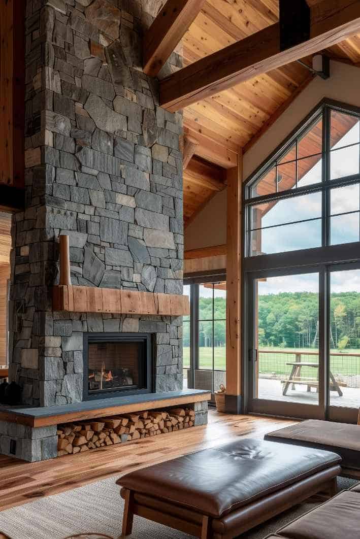 40 Farmhouse Fireplace Ideas for a Charming Home Hearth