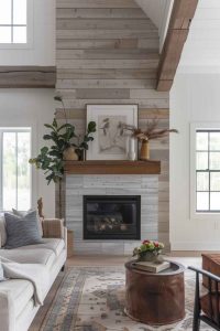 40 Farmhouse Fireplace Ideas for a Charming Home Hearth