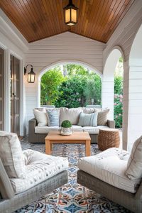 55 Farmhouse Patio Ideas for Charming and Rustic Style