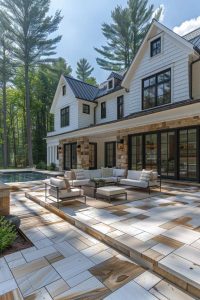 55 Farmhouse Patio Ideas for Charming and Rustic Style