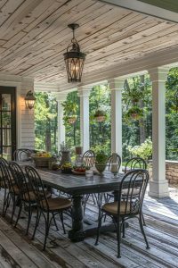55 Farmhouse Patio Ideas for Charming and Rustic Style