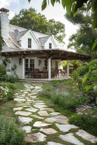 55 Farmhouse Patio Ideas for Charming and Rustic Style