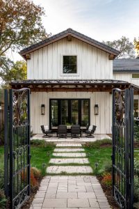 55 Farmhouse Patio Ideas for Charming and Rustic Style