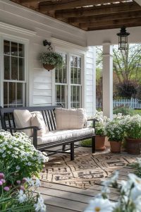 55 Farmhouse Patio Ideas for Charming and Rustic Style