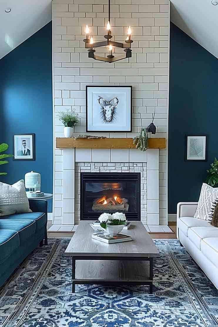 35 Fireplace Accent Wall Ideas for a Cozy Home Touch