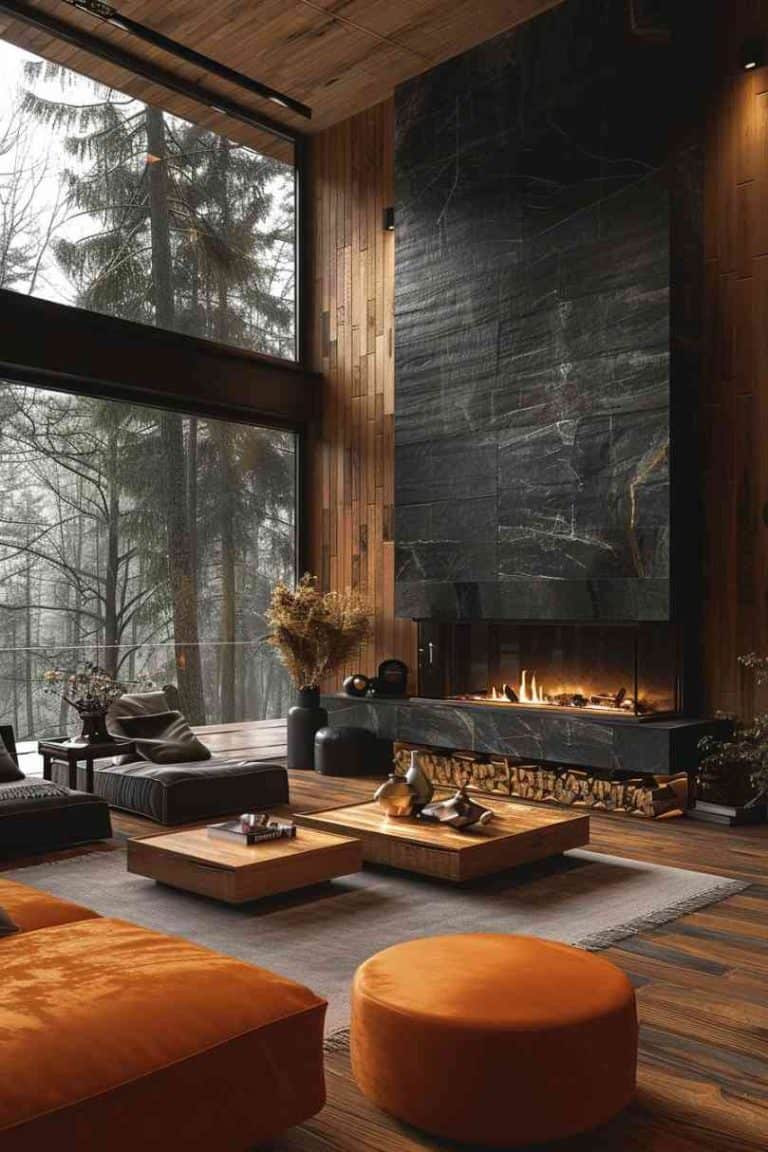 35 Fireplace Accent Wall Ideas for a Cozy Home Touch