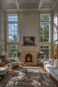 40 Fireplaces With Windows on Each Side for Natural Light and Views