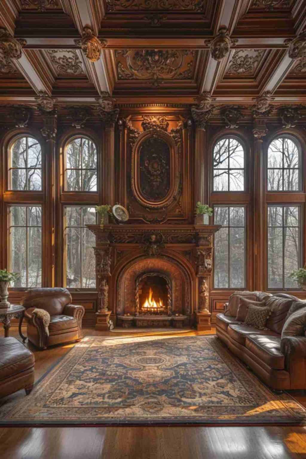 40 Fireplaces With Windows on Each Side for Natural Light and Views