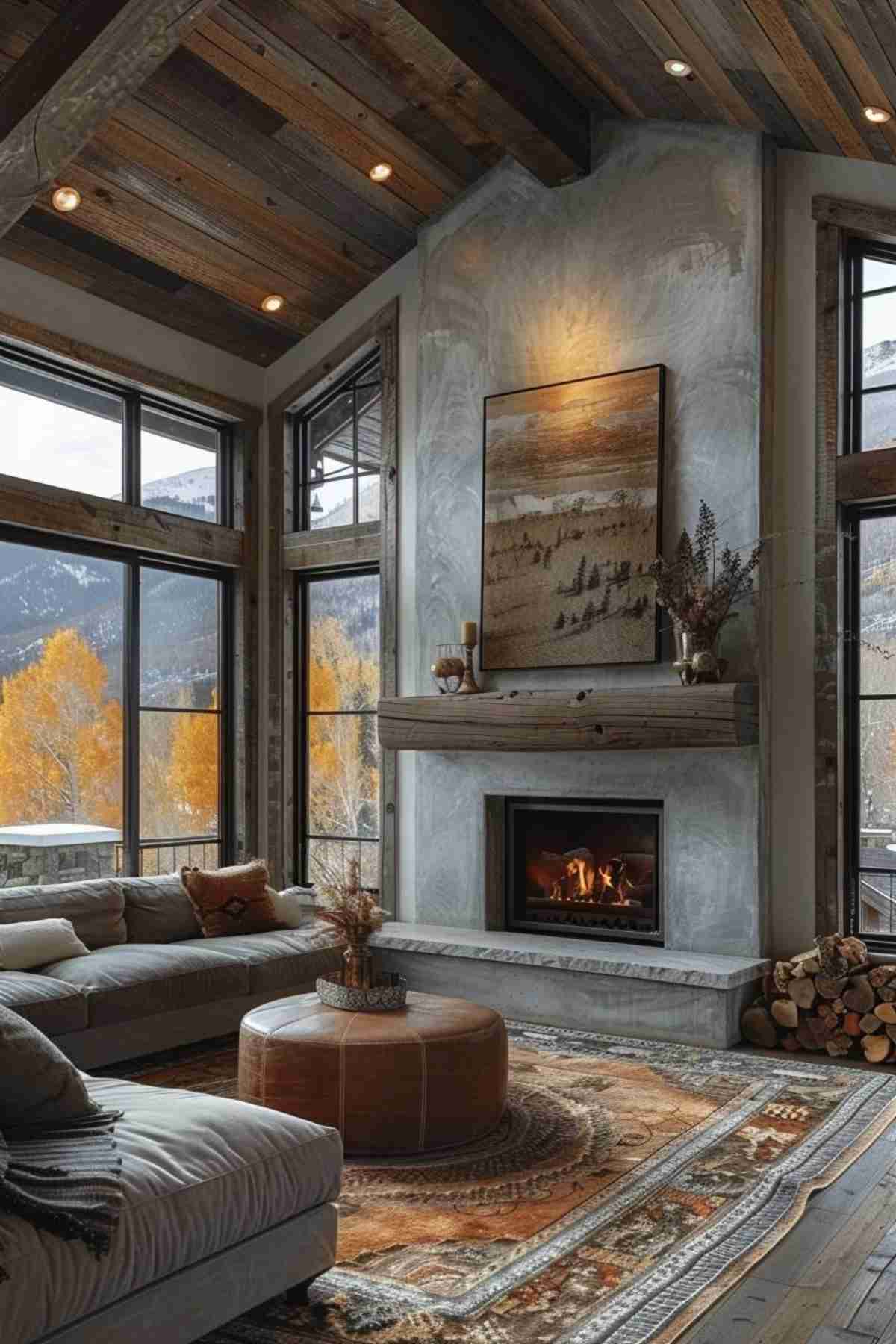 40 Fireplaces With Windows on Each Side for Natural Light and Views