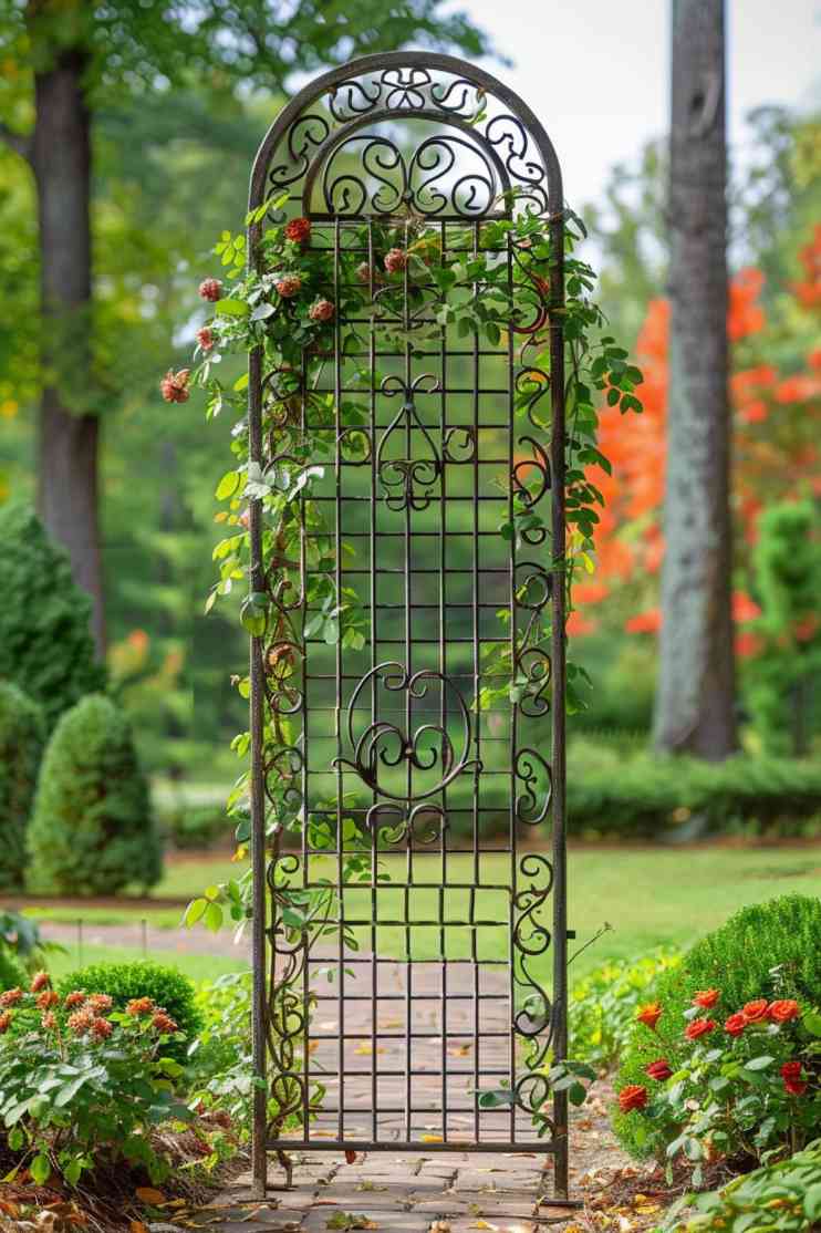 40 Unique Garden Trellis Ideas To Display Your Climbing Plants