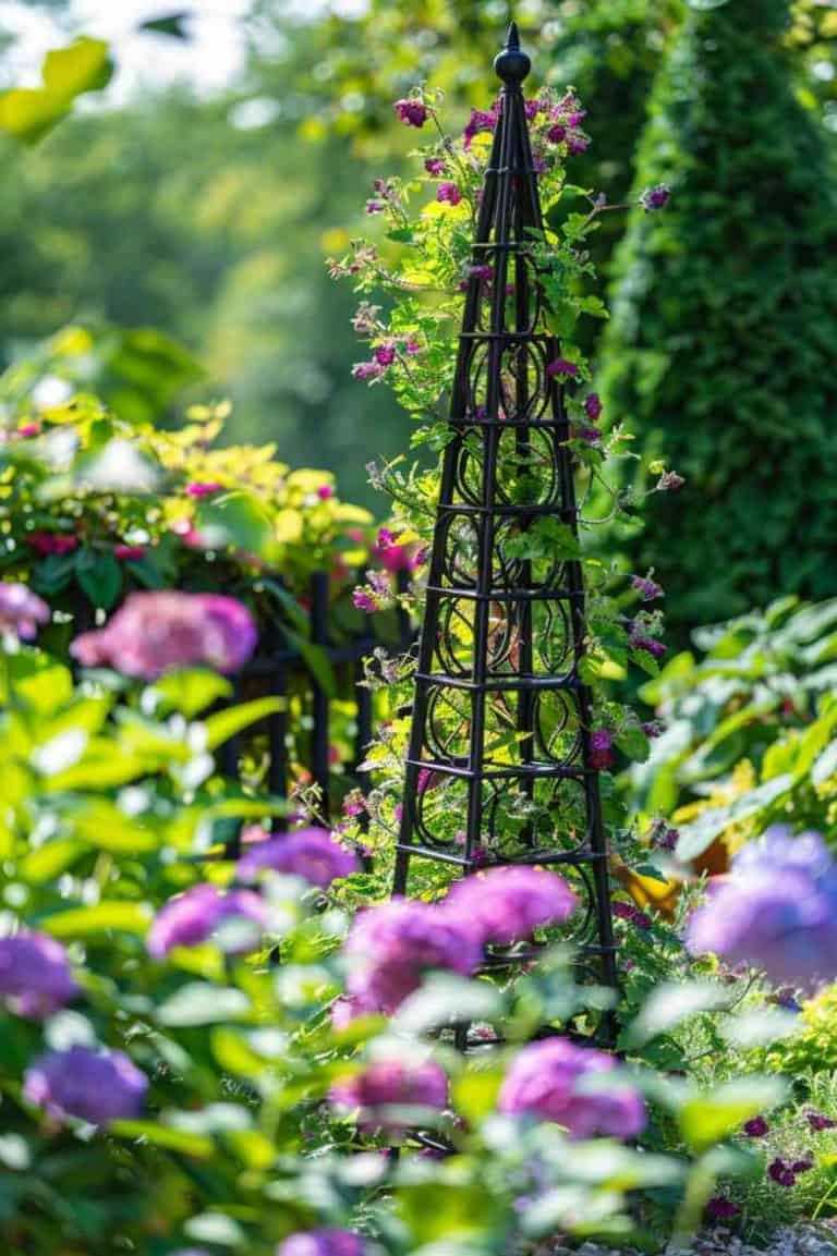 40 Unique Garden Trellis Ideas To Display Your Climbing Plants
