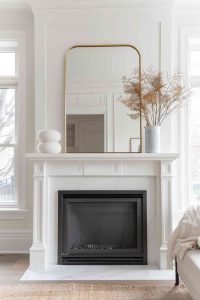 40 Modern Mantel Decor Ideas To Elevate Your Fireplace with Style