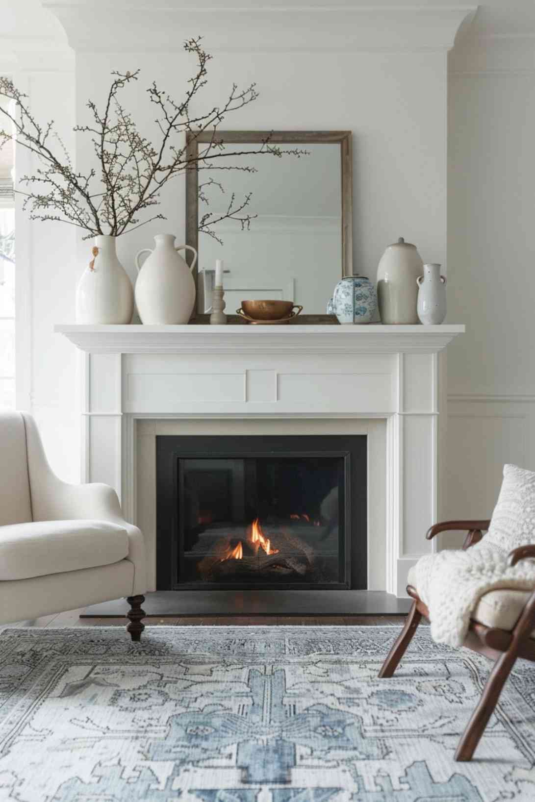 40 Modern Mantel Decor Ideas To Elevate Your Fireplace with Style