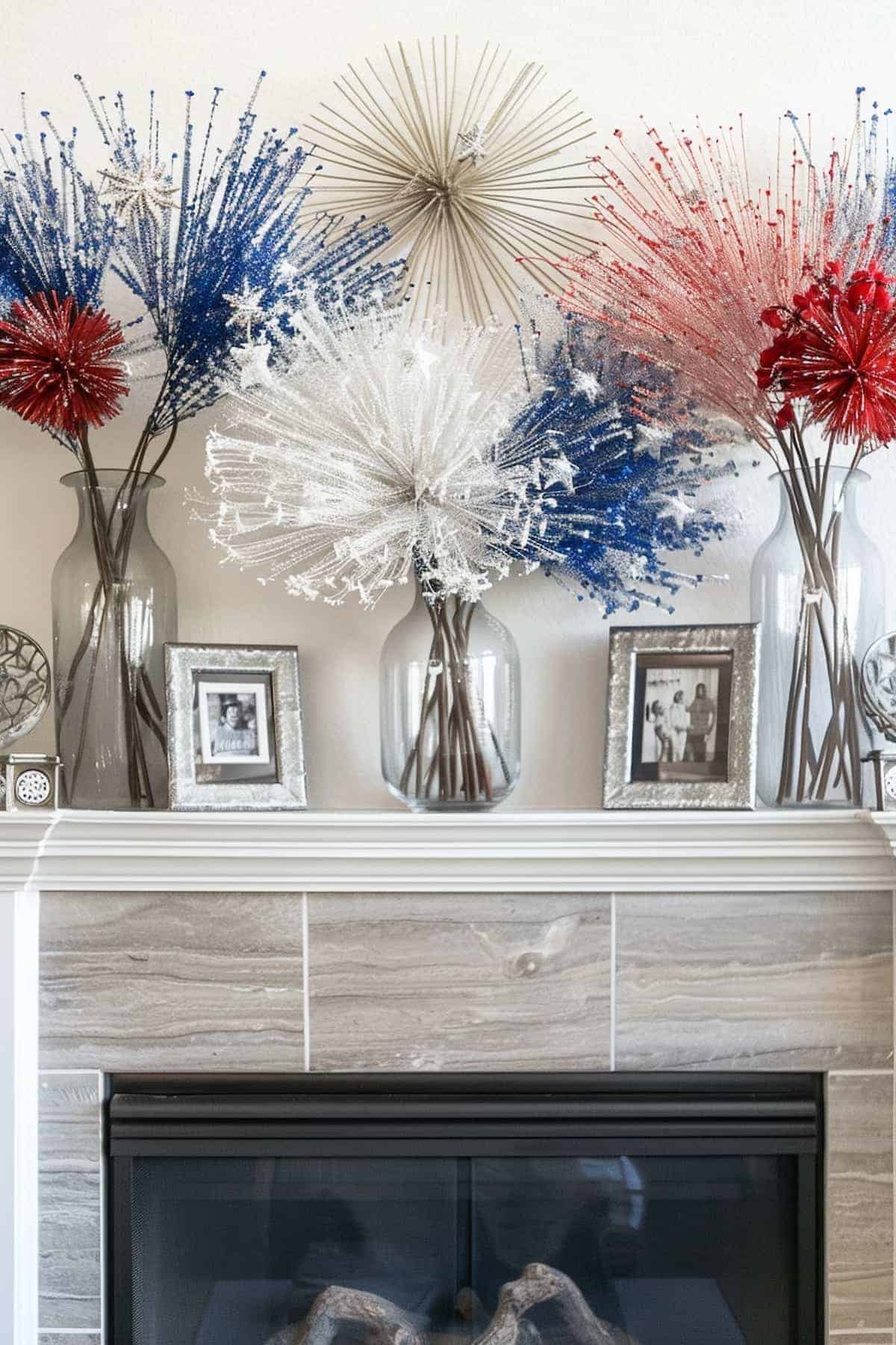 40 Patriotic Mantel Decor Ideas To Celebrate National Pride in Style