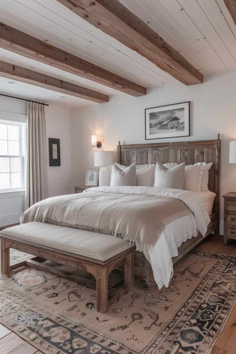 41 Rustic Bedroom Ideas for a Charming, Cozy Sleep Space