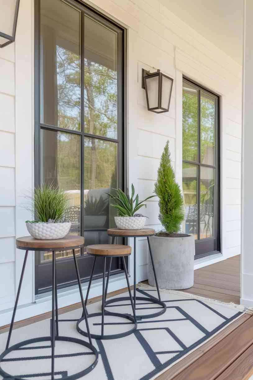45 Small Front Porch Decor Ideas To Maximize Your Curb Appeal