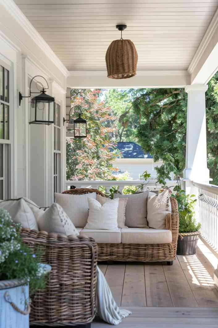 45 Small Front Porch Decor Ideas To Maximize Your Curb Appeal
