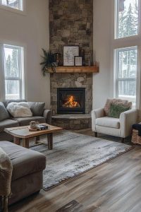 40 Corner Fireplace Ideas To Enhance Your Home's Cozy Corners