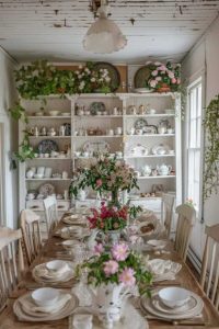 40 Cottagecore Dining Room Ideas for a Cozy and Rustic Space