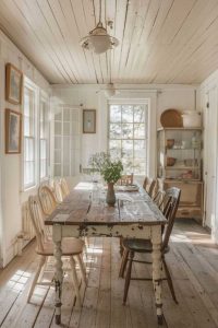 40 Cottagecore Dining Room Ideas for a Cozy and Rustic Space