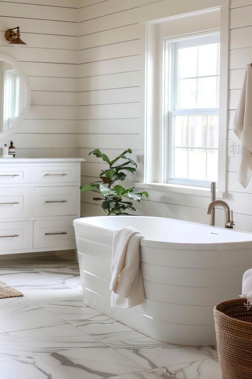 35 Farmhouse Bathroom Tile Ideas for Your Rustic Restroom