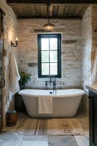 35 Farmhouse Bathroom Tile Ideas for Your Rustic Restroom
