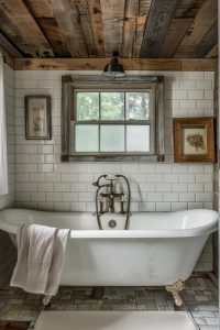 35 Farmhouse Bathroom Tile Ideas for Your Rustic Restroom