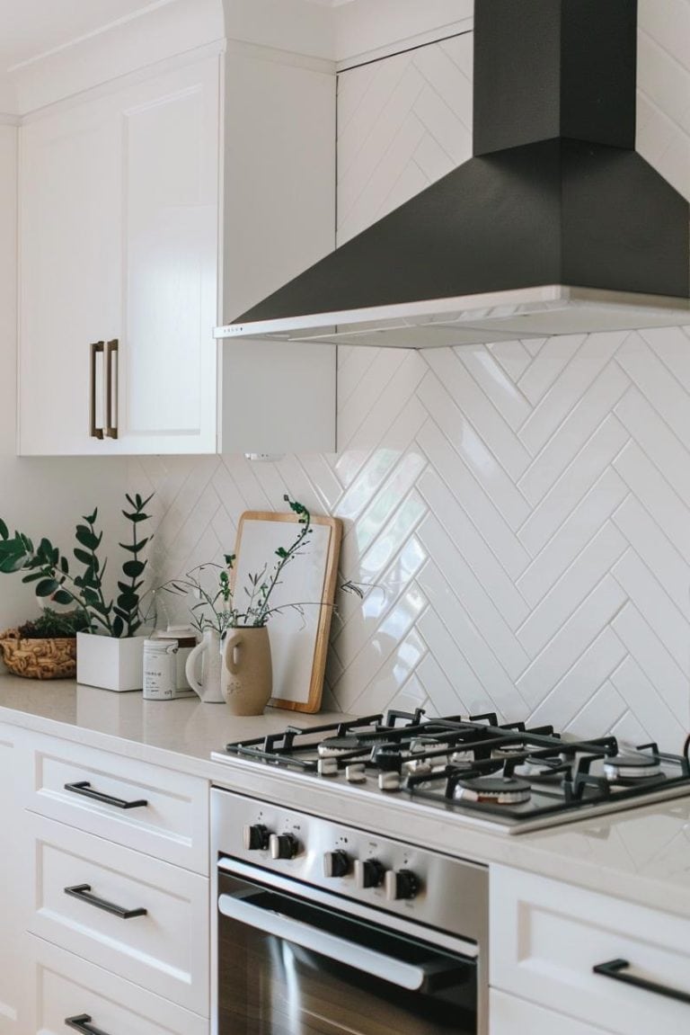 22 Herringbone Subway Tile Backsplash Ideas: Must-Try Designs!