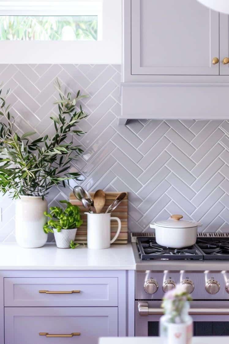 22 Herringbone Subway Tile Backsplash Ideas: Must-Try Designs!