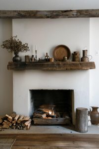 40 Rustic Mantel Decor Ideas To Revamp Your Fireplace